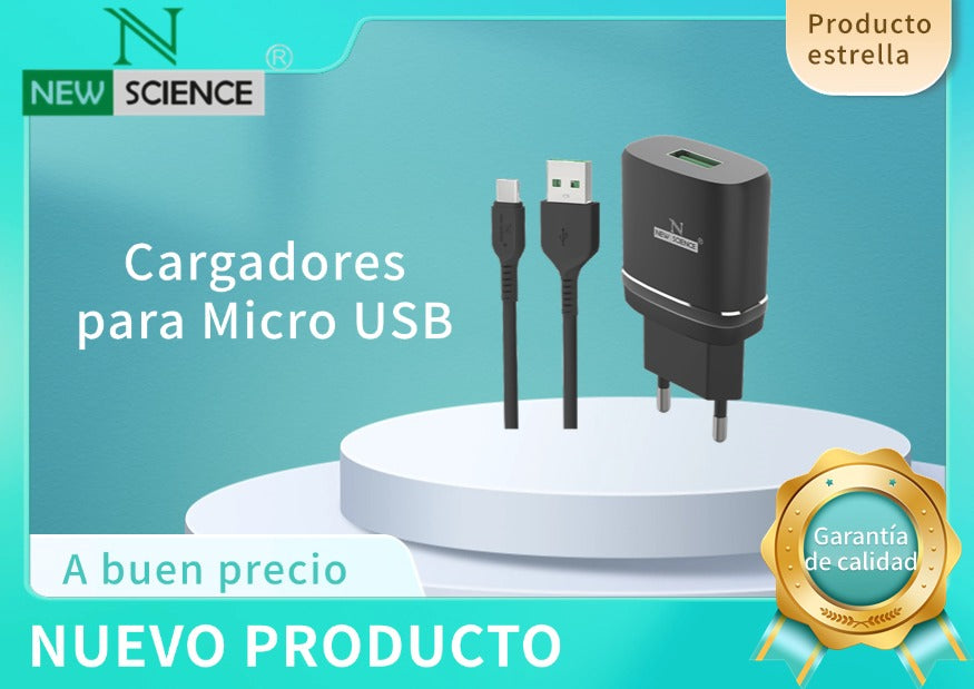 Cargadores para Micro USB – New Science