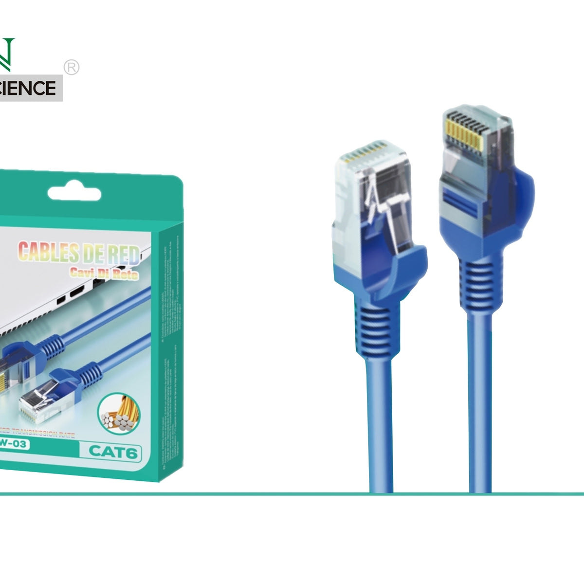Ethernet Cable 5 Meters W-03 – New Science