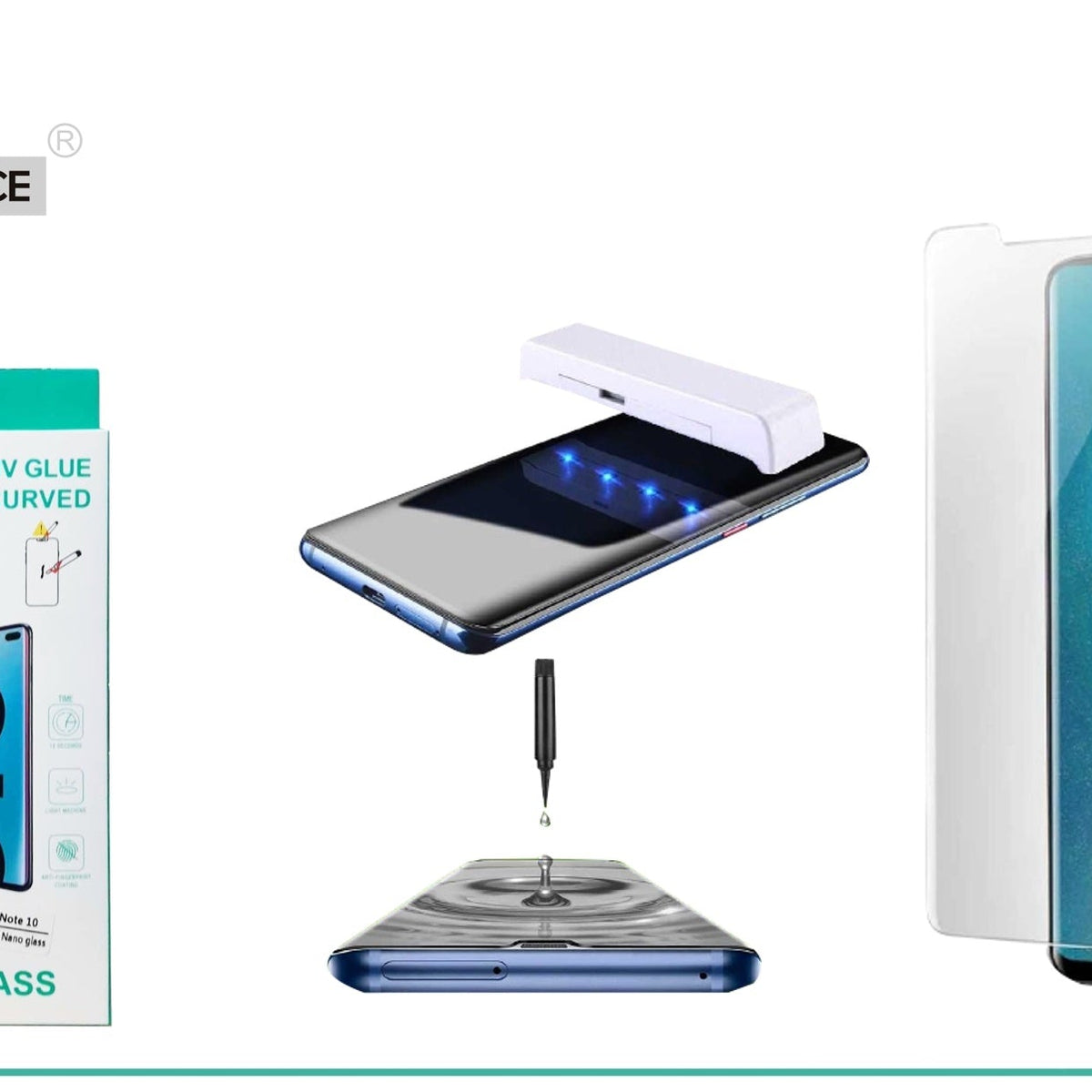 Samsung S24 Ultra Curved Glass Nano UV – New Science