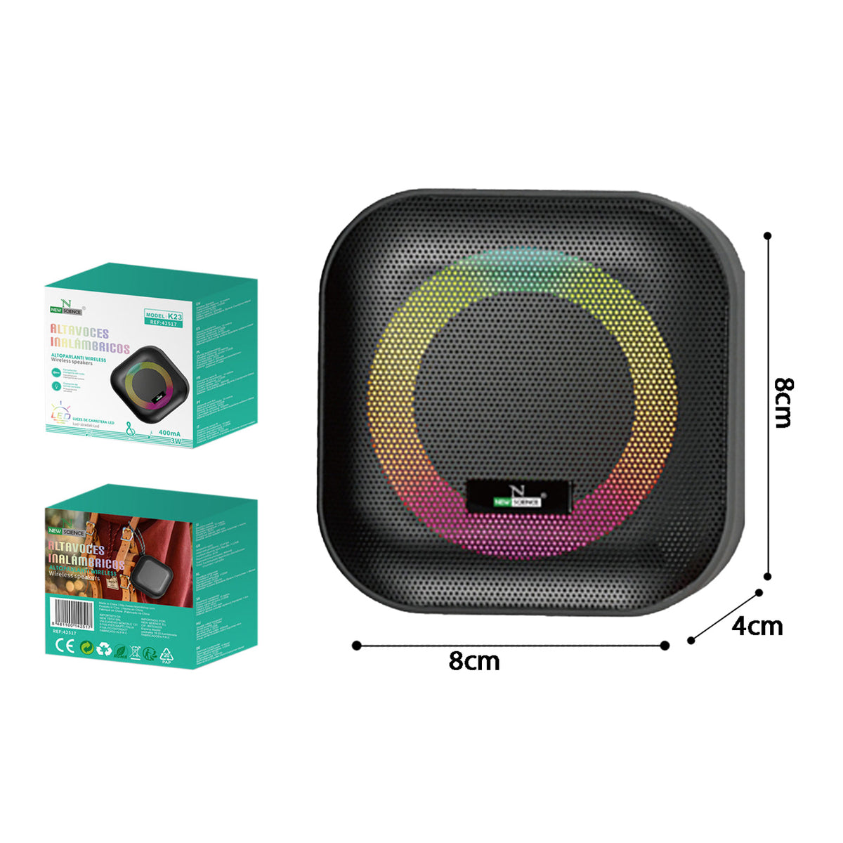 Altavoz Inalámbrico K23 – New Science